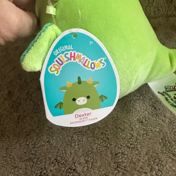 Squishmallows | Toys | Squishmallows 5 Inch Dexter The Green Dragon ...